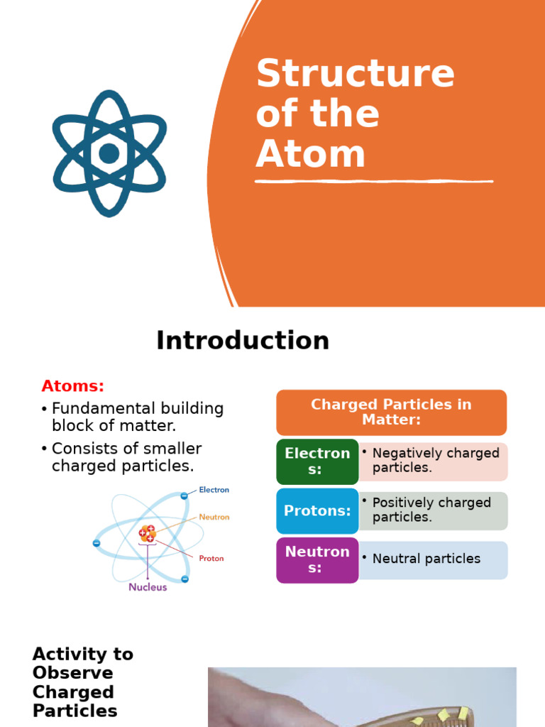 9.4 Structure of The Atom | PDF | Atoms | Atomic Nucleus