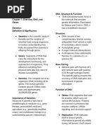 Genetics and Heredity Overview | PDF | Genetics | Heredity