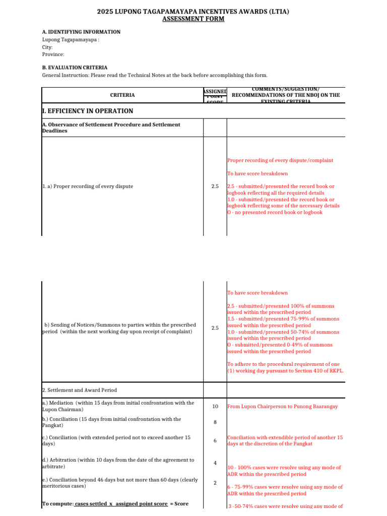 1.26.23 LTIA Assessment Form 1 | PDF | Alternative Dispute Resolution ...