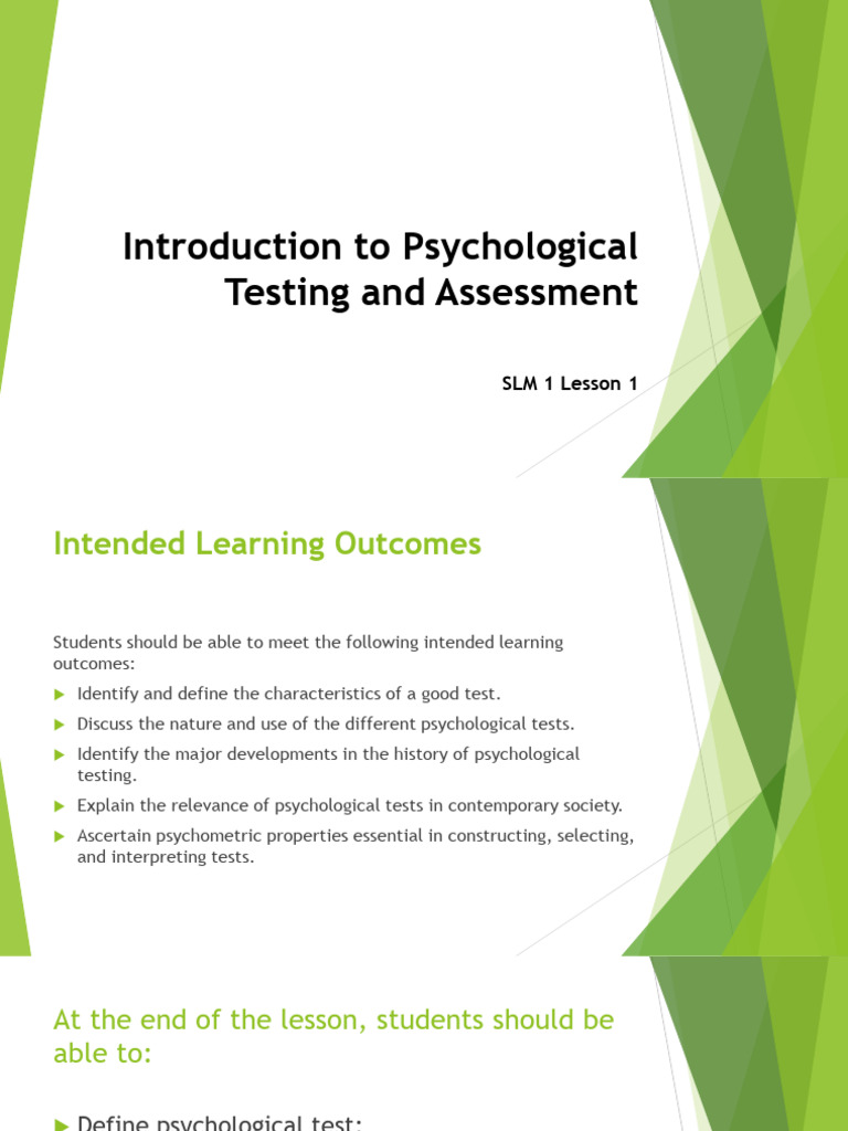 Overview of Psychological Testing Basics | PDF | Psychology | Psychometrics