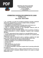 TABEL Elevi Serviciu | PDF