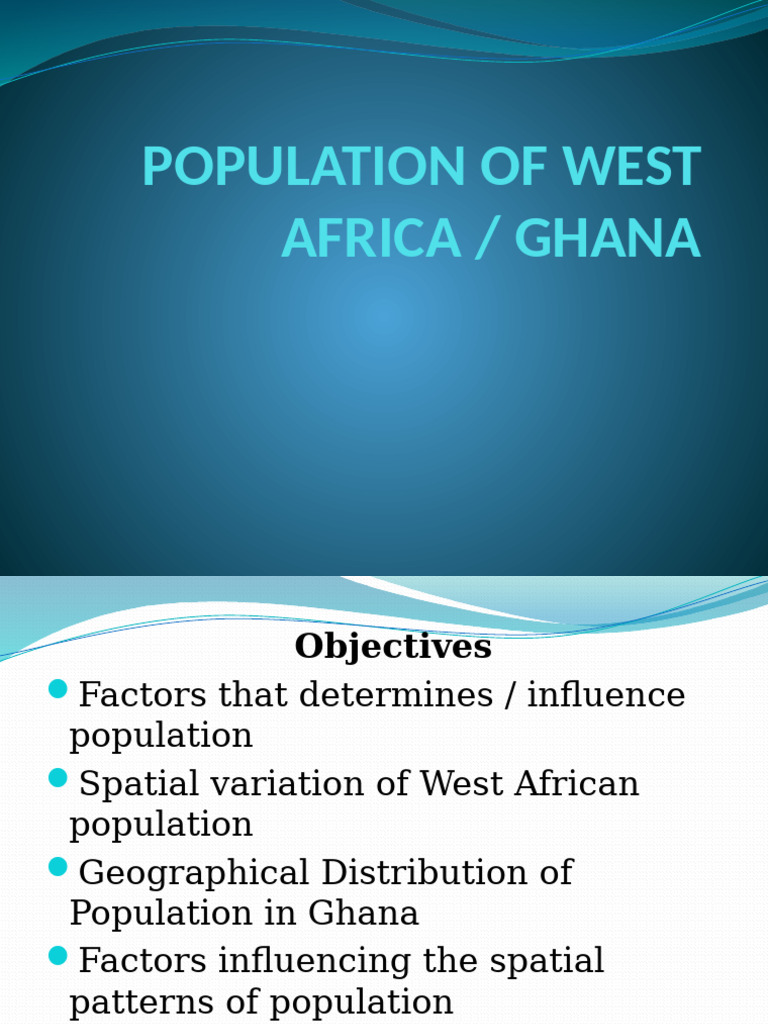 Population of West Africa - 2023 - 2024final | PDF | West Africa ...