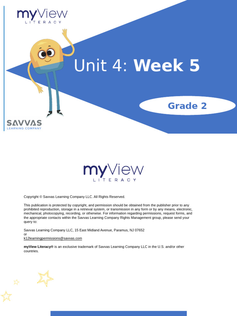 Grade 2 Unit 4 Week 5 Overview | PDF | Phonics | Human Communication