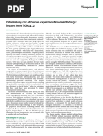 MABEL Dose Calculation in Drug Development | PDF | Pharmacology ...
