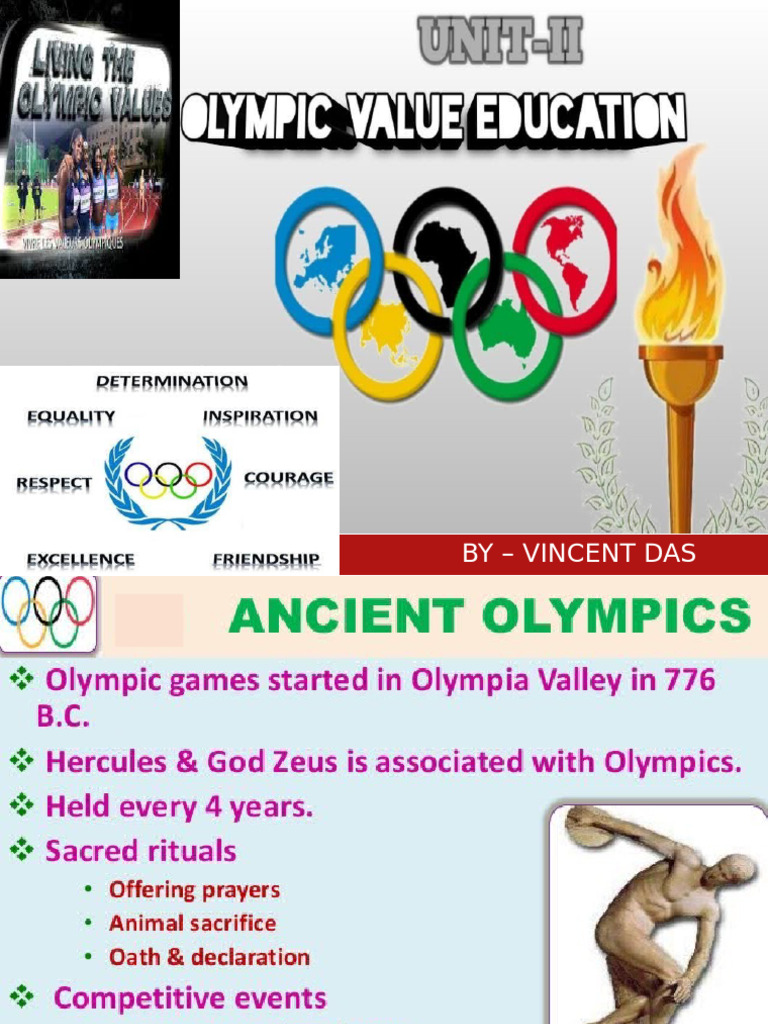 Olympic Value Education | PDF | Paralympic Games | Olympic Games