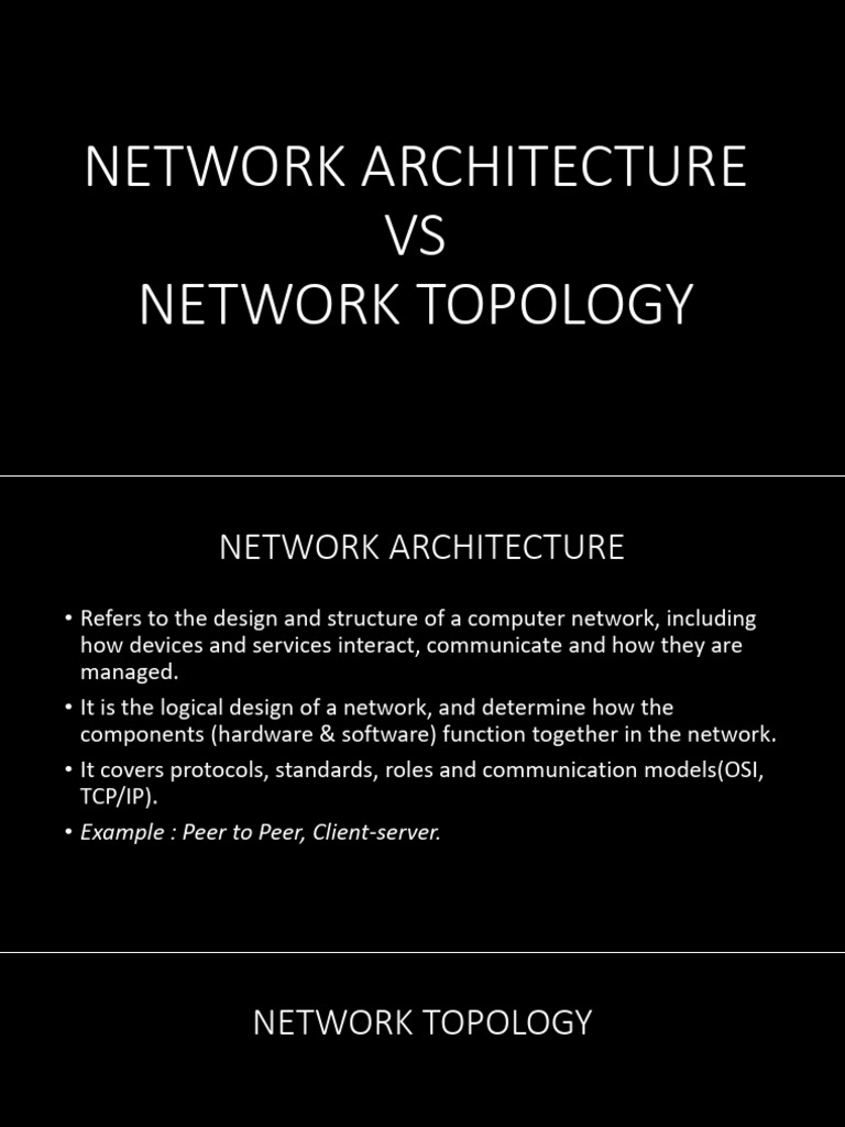 Network Architecture and Network Standards | PDF