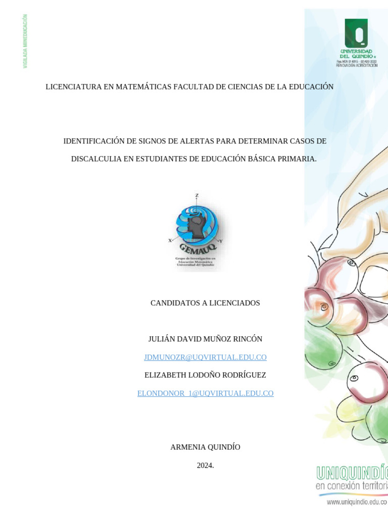 Proyecto de Grado Elizabeth Londoño - Julian David M | PDF ...