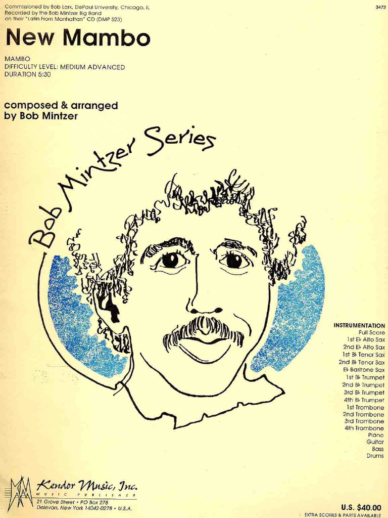 Mintzer - New Mambo | PDF