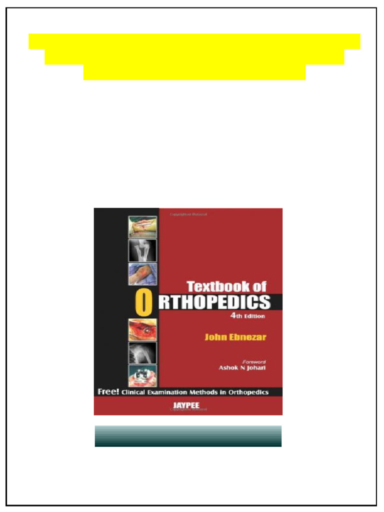 Textbook of Orthopedics Jaypee Brothers 2010 4th 4th Edition John ...