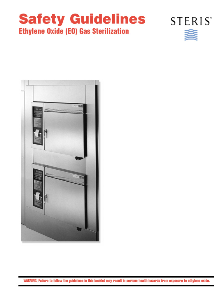 Ethylene Oxide Sterilization Safety Guide | PDF | Sterilization ...