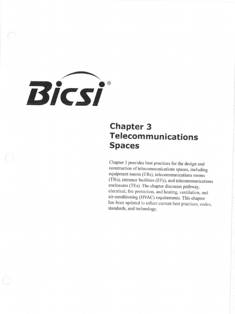 Chapter 3 Telecommunications Spaces | PDF