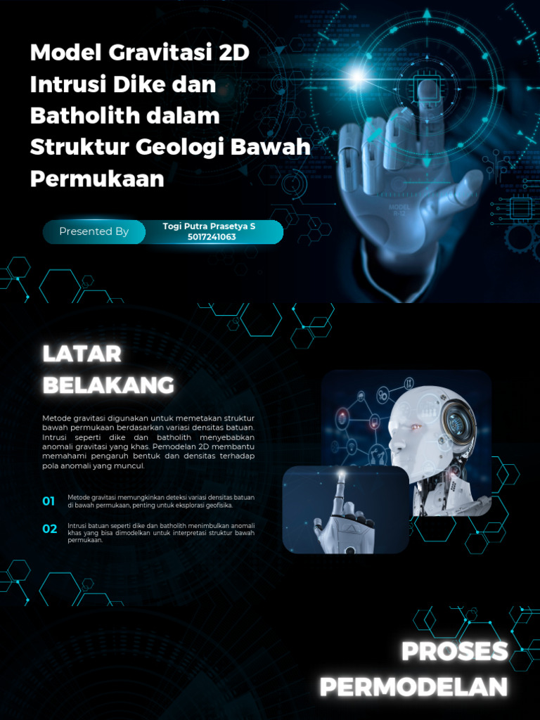 Togi Putra Prasetya SImanjuntak - Kelas A - Gravity 2D Modeling | PDF