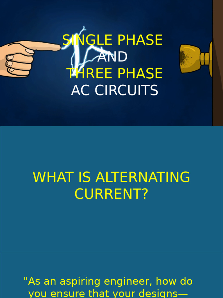 Single Phase Power Factor Correction Three Phase | PDF