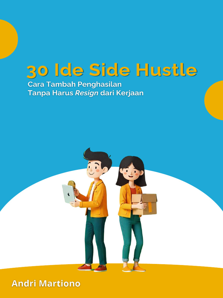 30 Ide Side Hustle Kreatif dan Menguntungkan | PDF