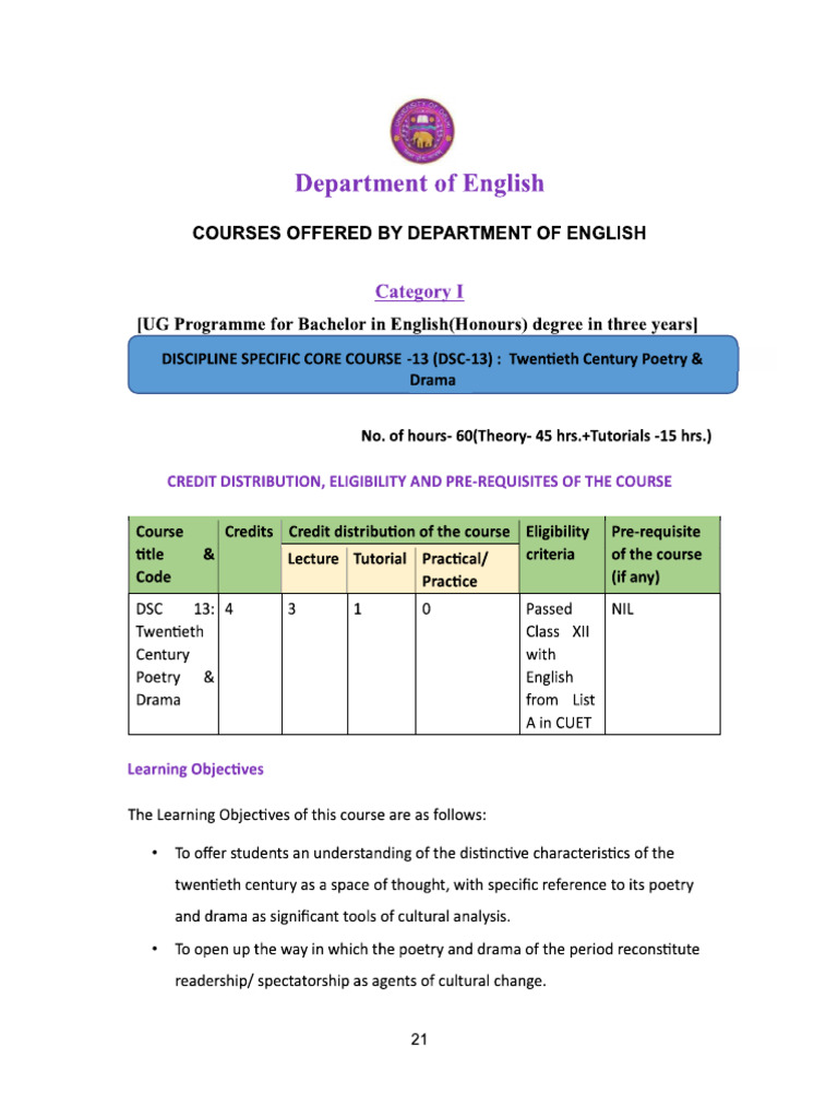 DSC Syllabus | PDF