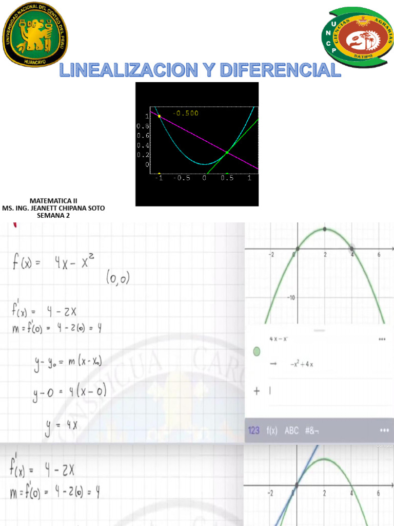 Linealizacion y Diferencial | PDF