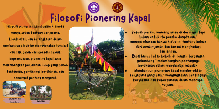 Filosofi Pionering Kapal dalam Pramuka | PDF