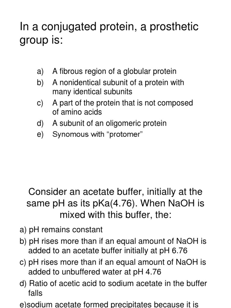 Quiz 1 | PDF | Protein Structure | Beta Sheet