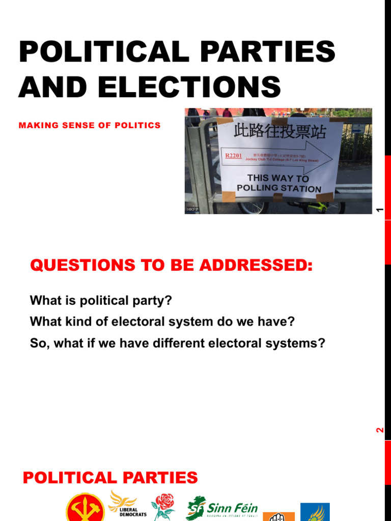 04 - Political Parties and Elections - 2024-2025 | PDF | Voting ...