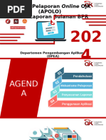 Petunjuk Teknis Penggunaan E-Reporting | PDF