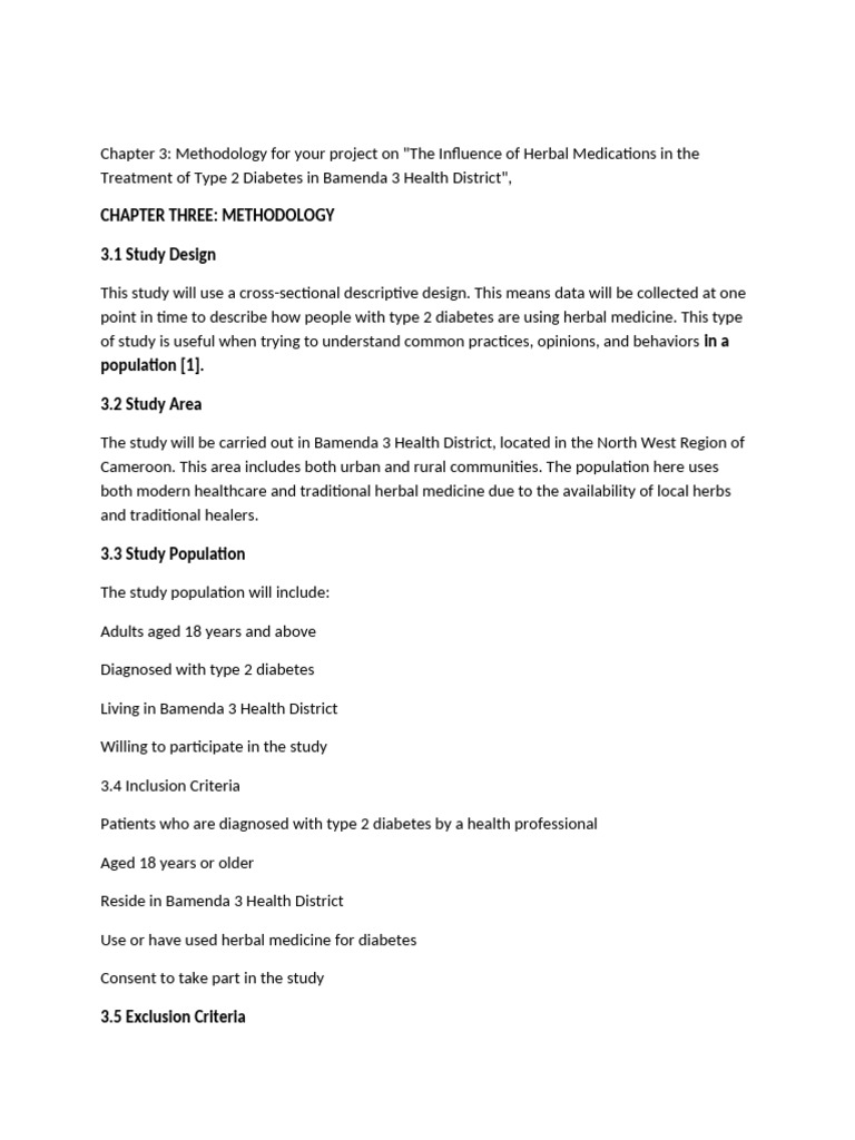 Chapter 3_ Meth | PDF | Sampling (Statistics) | Sample Size Determination