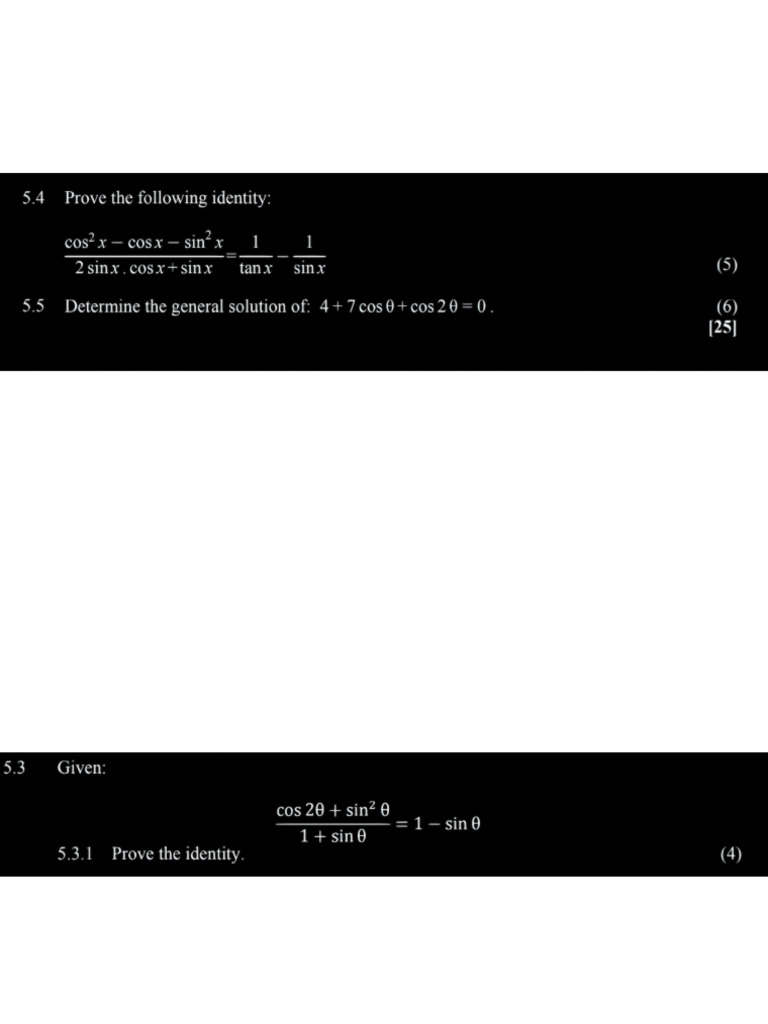 Mathematics Trig Part 2 Activity - 073240 | PDF