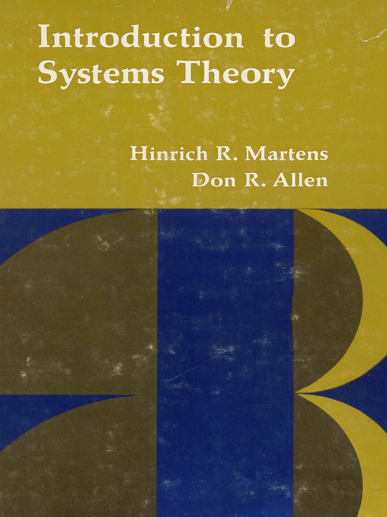 Introduction To System Theory (Hinrich R. Martens, Don R. Allen) (Z-Library) | PDF | Voltage ...