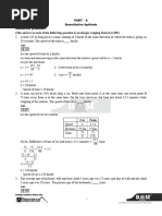 Deloitte Aptitude Test Sample Questions | PDF | Speed | Area