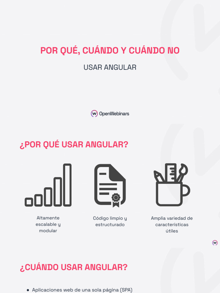 1.3 Por Qué Usar Angular | PDF