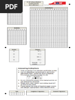 Clat Omr Sheet (1) - 240826 - 011938 | PDF