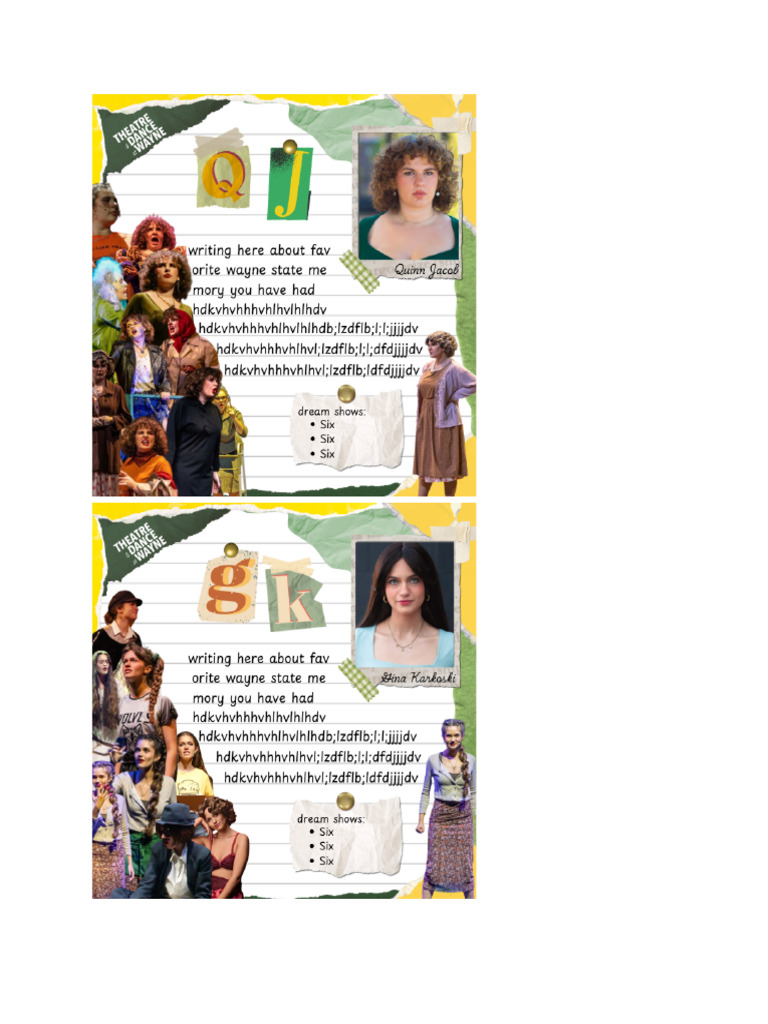 Senior Spotlight Post Examples | PDF