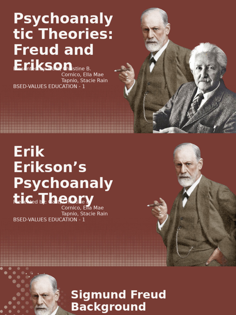 Freud and Erikson's Psychoanalytic Theories | PDF | Psychoanalysis ...