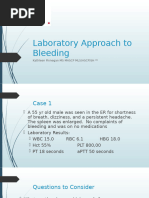 Coagulation Study Interpretation Guide | PDF | Coagulation | Medicine