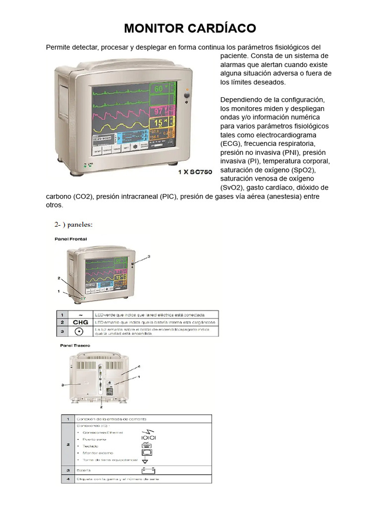Monitor Cardiaco | PDF
