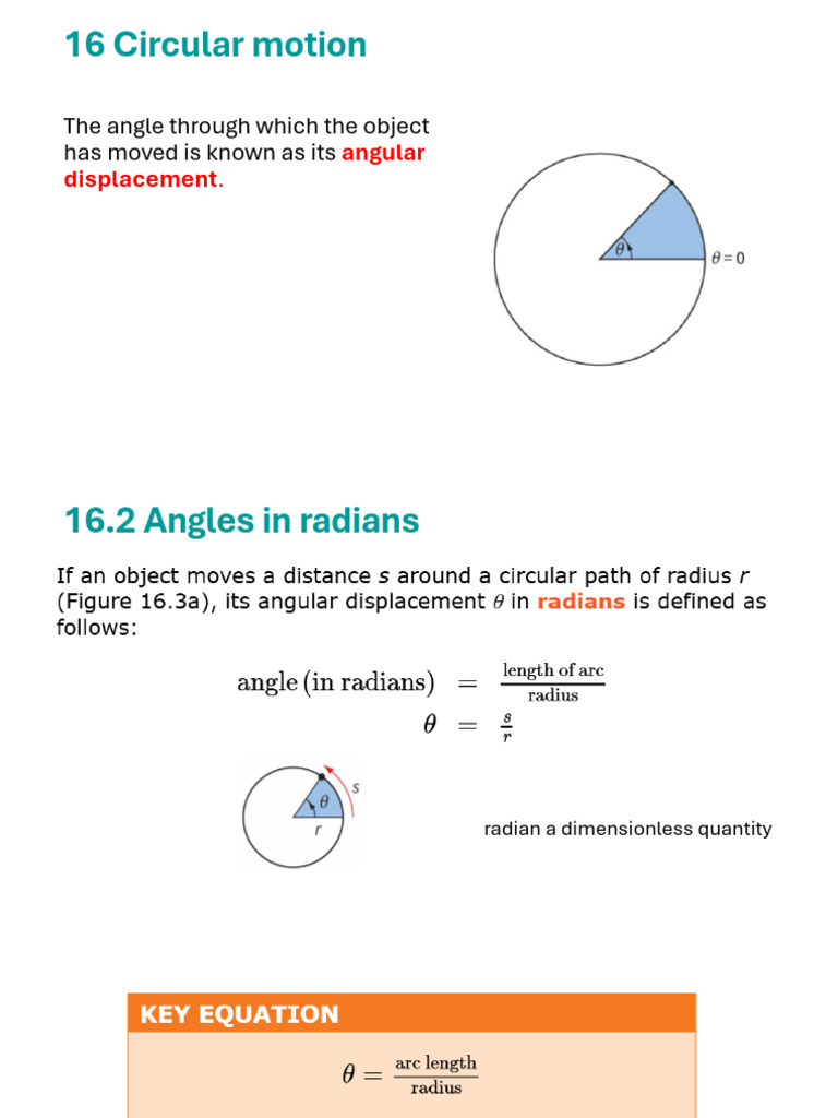 16 Circular Motion | PDF