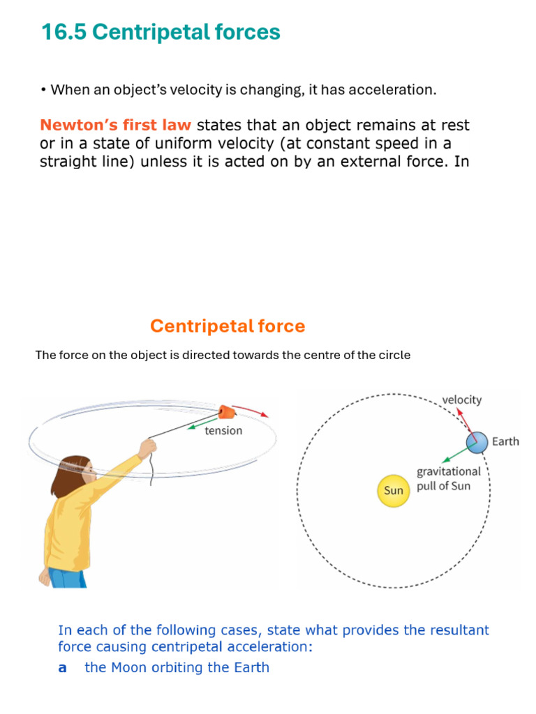 16 5 Centripetal Forces Pdf