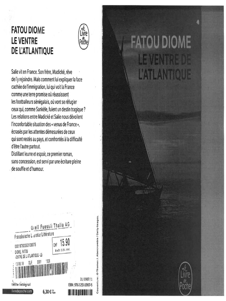 Fatou Diome - Le Ventre de L'atlantique - Rotated - 777113777.333021 3 ...
