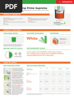 AP Apex Ultima Protek Suprema PIS | PDF | Paint | Materials