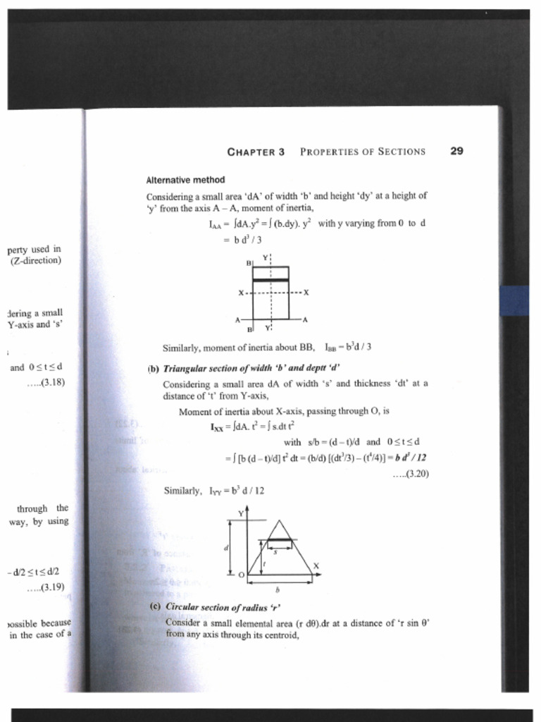 Centroids and Inertia Moments 1 | PDF