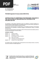 PCN Verification Form | PDF | Nondestructive Testing | Welding