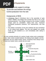 Wellhead and Christmas Tree Overview | PDF | Casing (Borehole ...