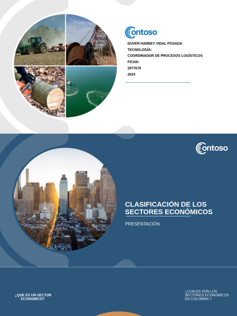 Clasificacion de Los Sectores Economicos | PDF | Colombia | Producto ...