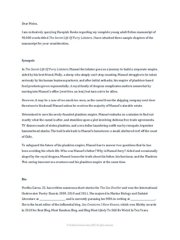 Sample Query Letter | PDF