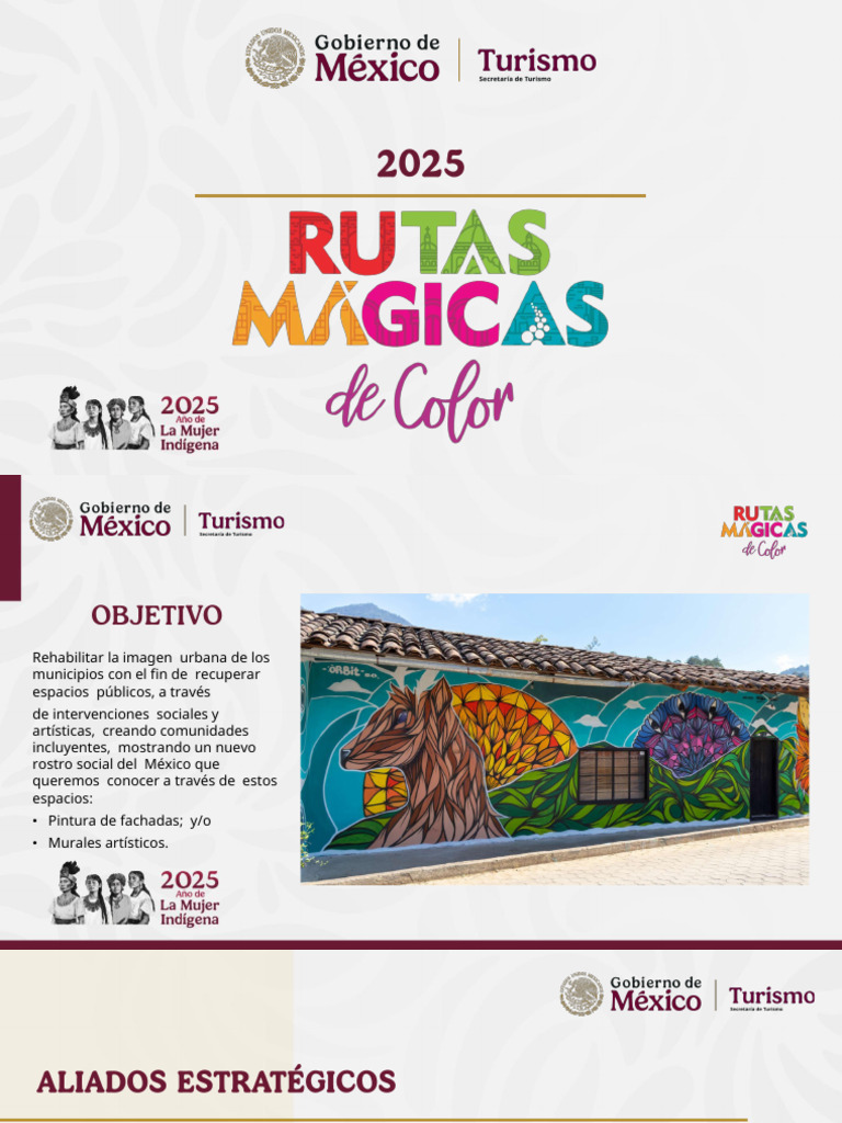Rutas Mágicas de Color 2025 | PDF