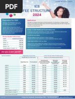 Allen Fee Structure | PDF