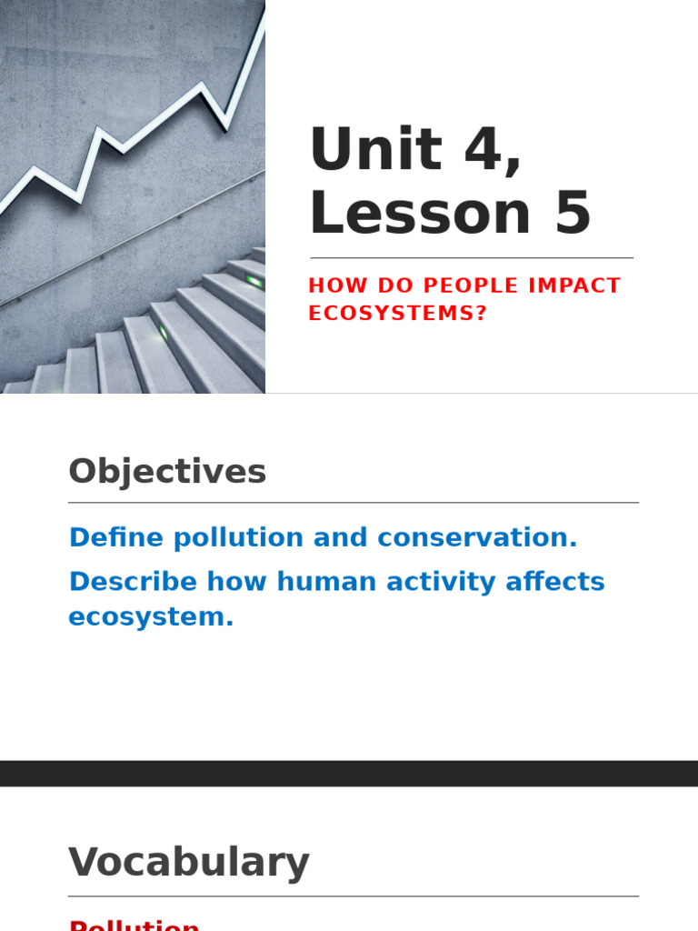 Human Impact on Ecosystems Explained | PDF