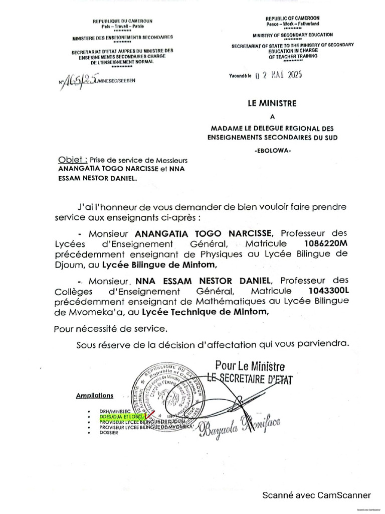 DDES DJA Et LOBO | PDF
