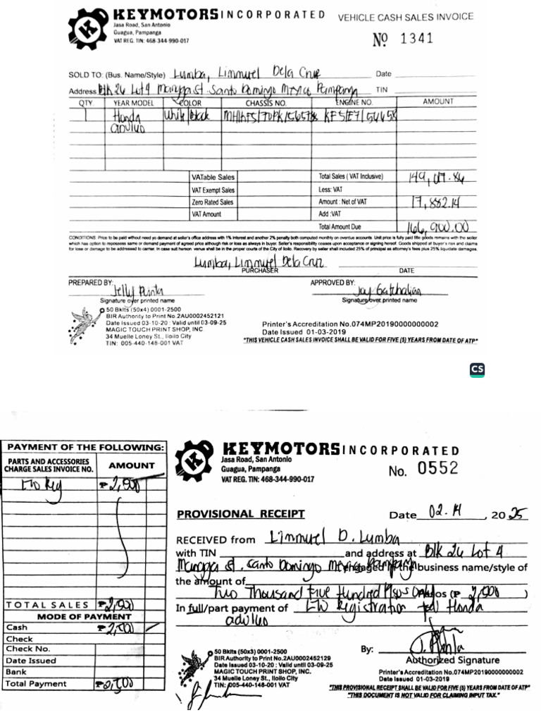Motorcycle Documents | PDF