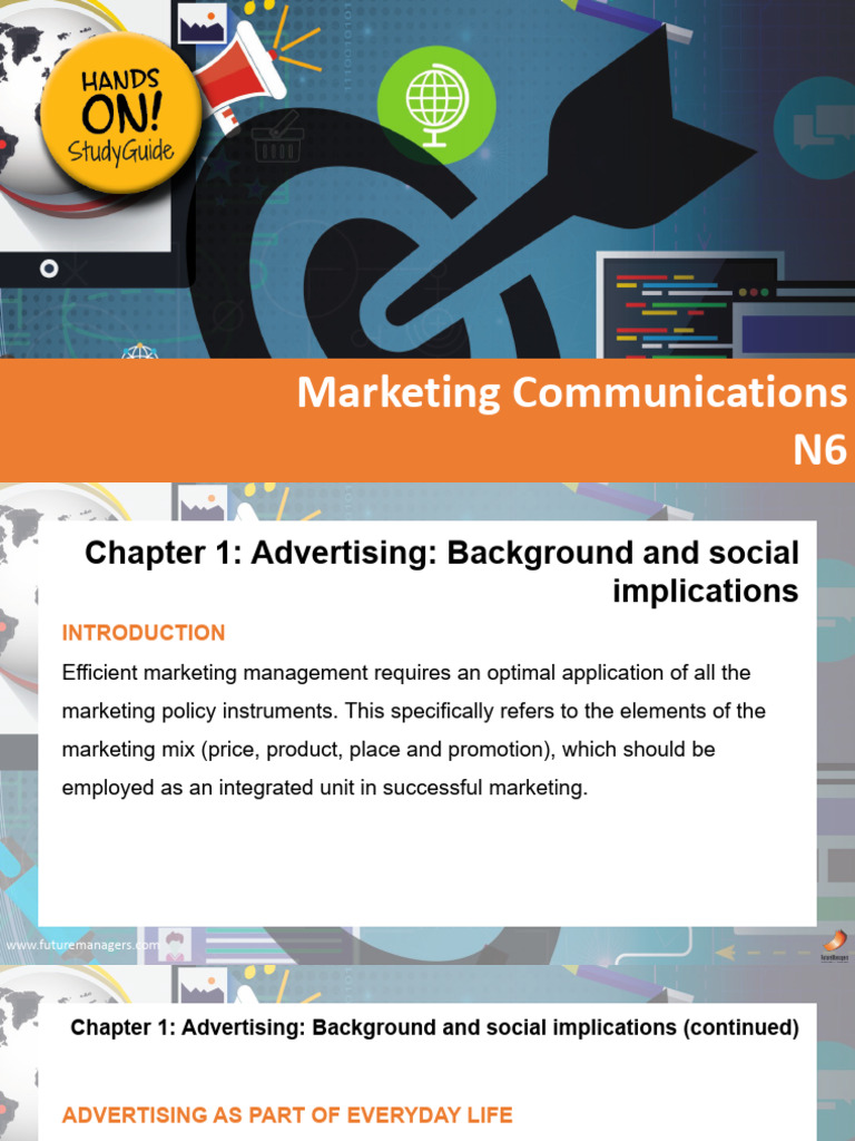 N6 Marketing Communications | PDF | Marketing | Advertising