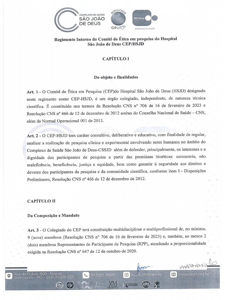 Regimento Interno | PDF